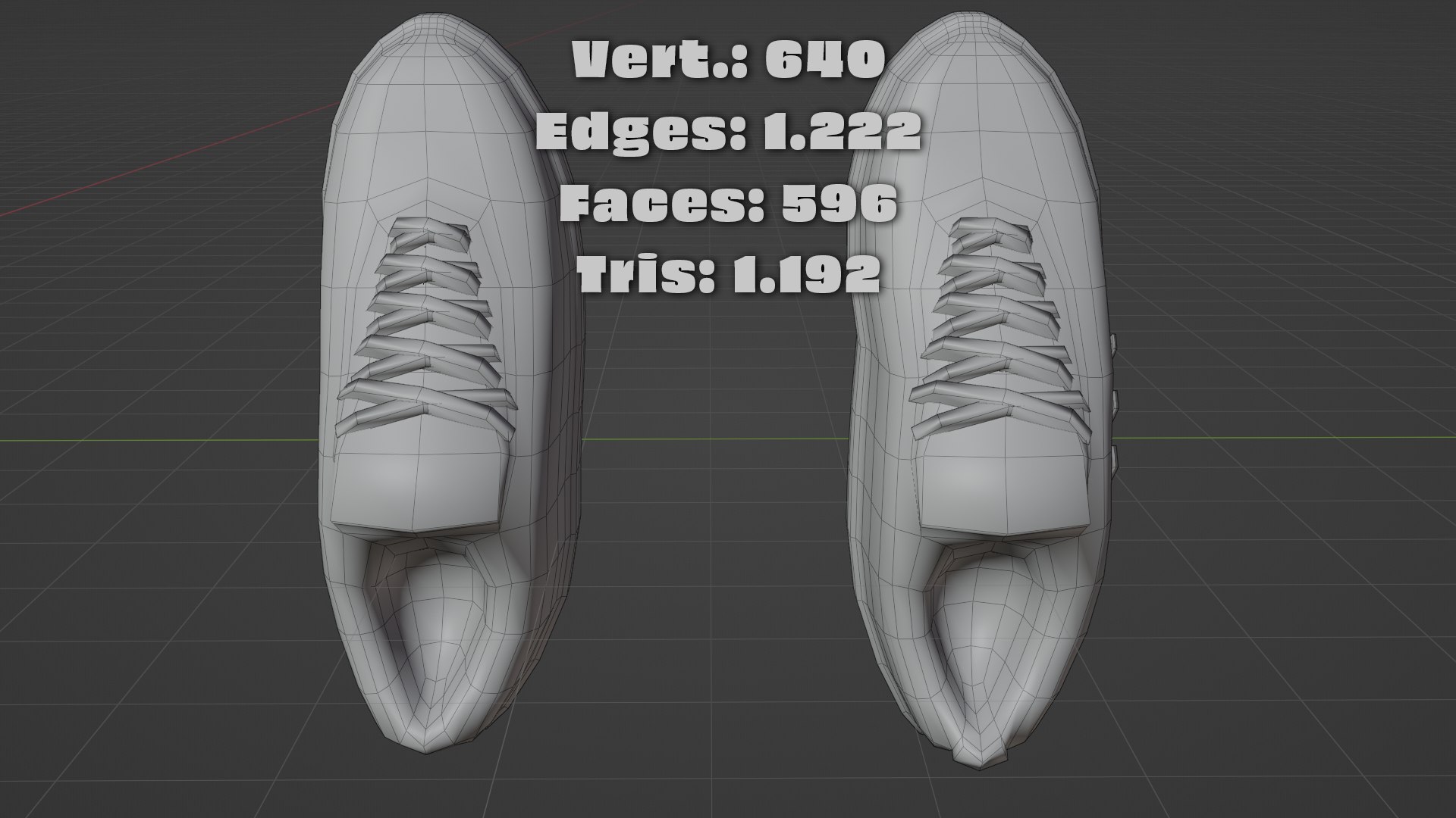 Low Poly Shoe Collection 3D Model - TurboSquid 1946073