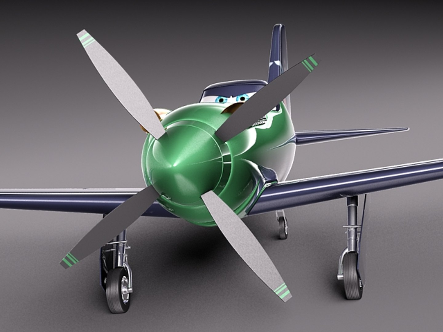 Sport Character Disney Ripslinger 3d Model