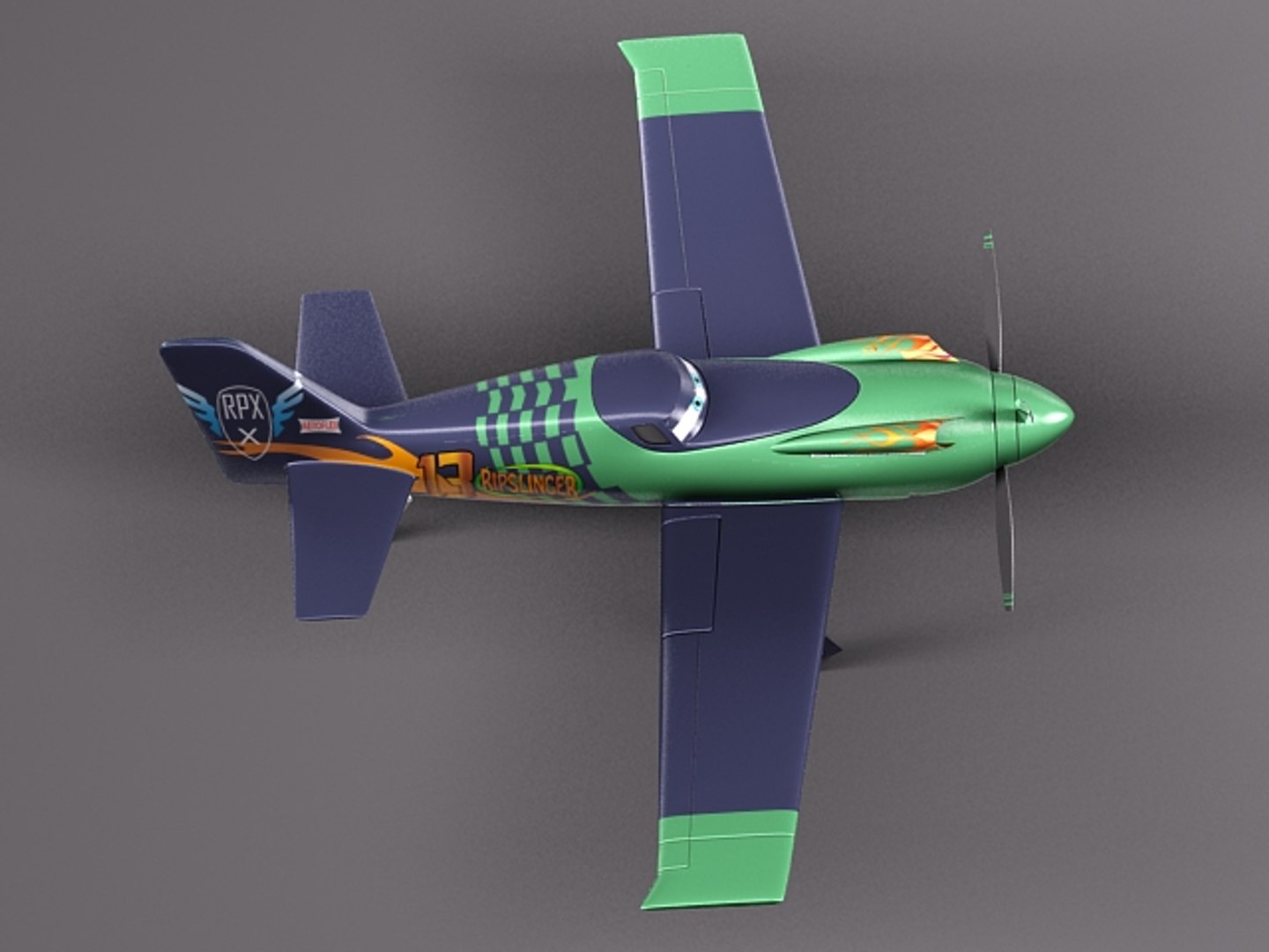 Sport Character Disney Ripslinger 3d Model