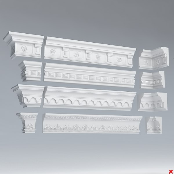 cornice 3d model