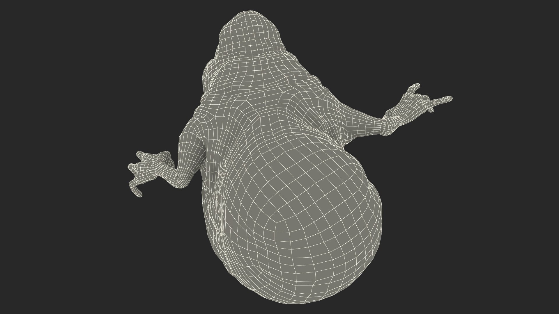 Green Ghost Slimer Flying Pose For 3D Print 3D - TurboSquid 2355384