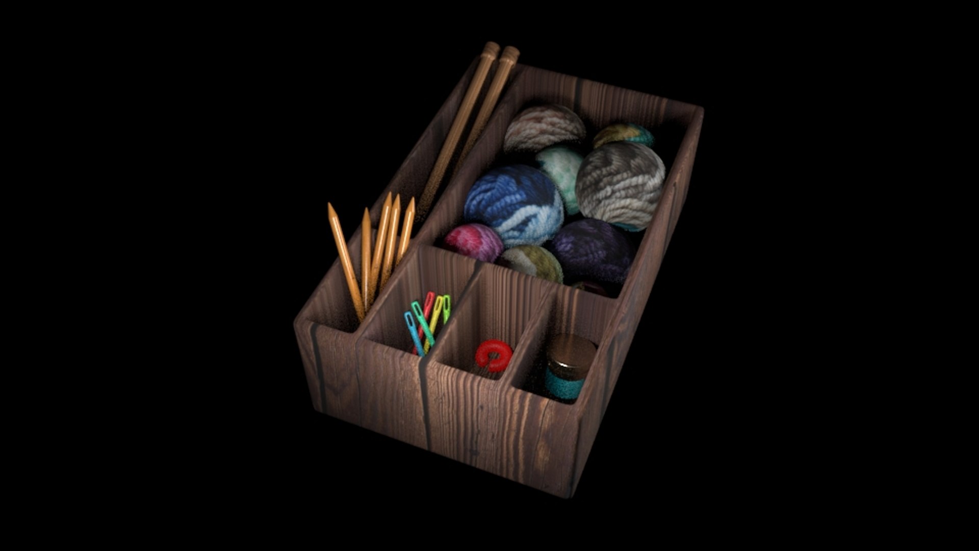 Box Knitting 3D - TurboSquid 1505064