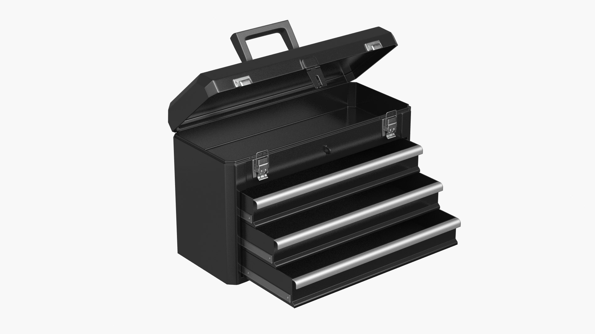 3D Tool Box Black - TurboSquid 2097522