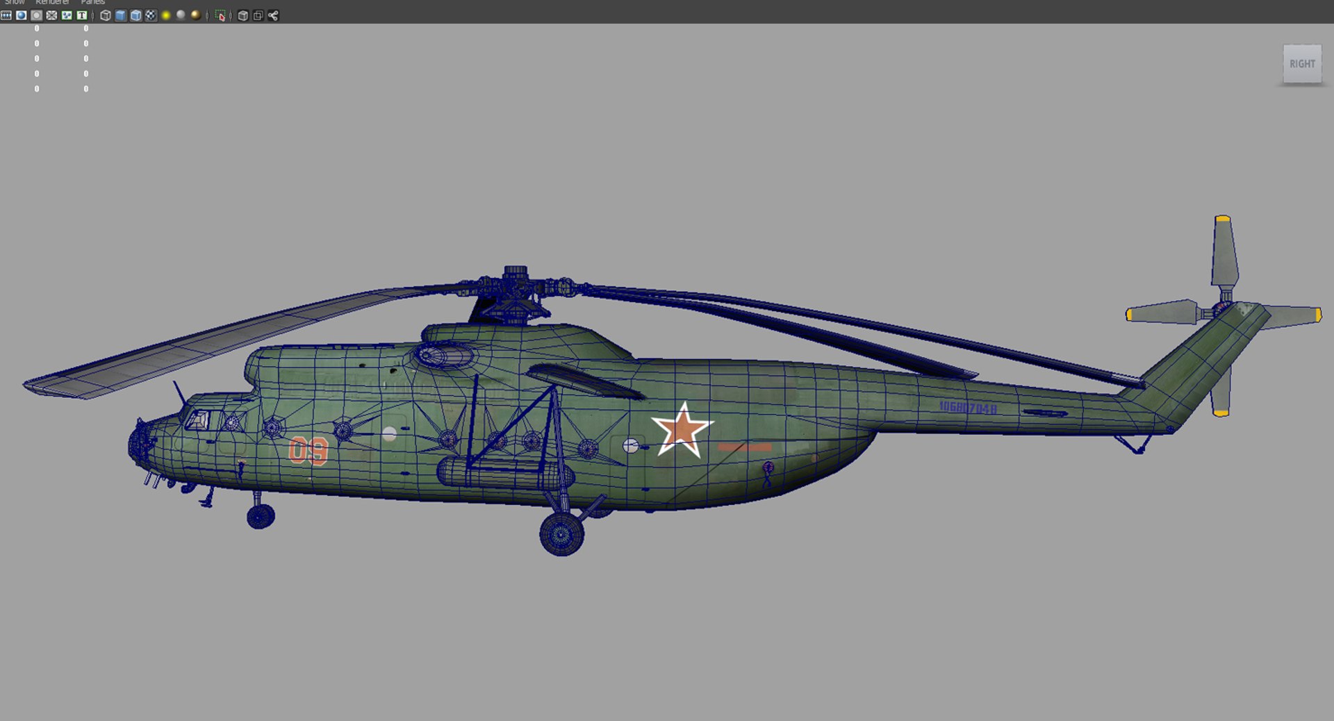 3D Military Civilian Multirole Helicopter - TurboSquid 1544193