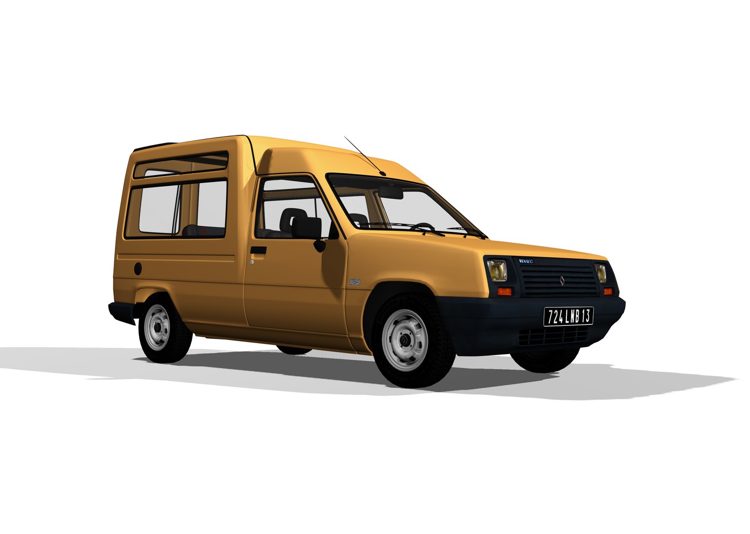 Renault Express 1985 3D - TurboSquid 2144810