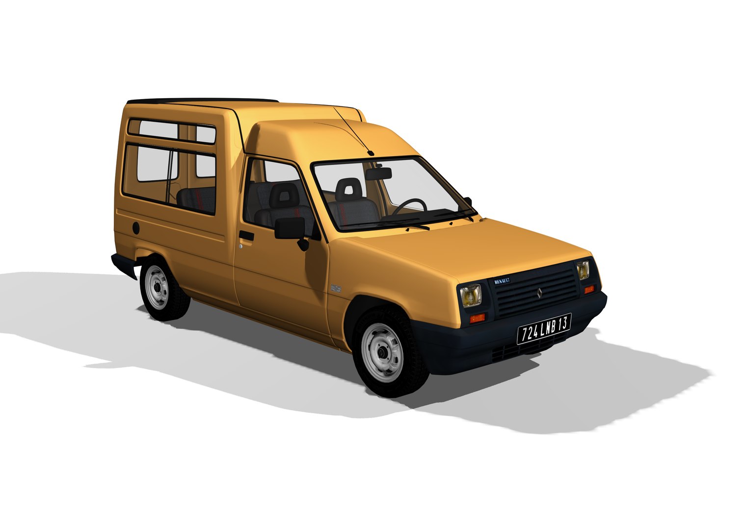 Renault Express 1985 3D - TurboSquid 2144810