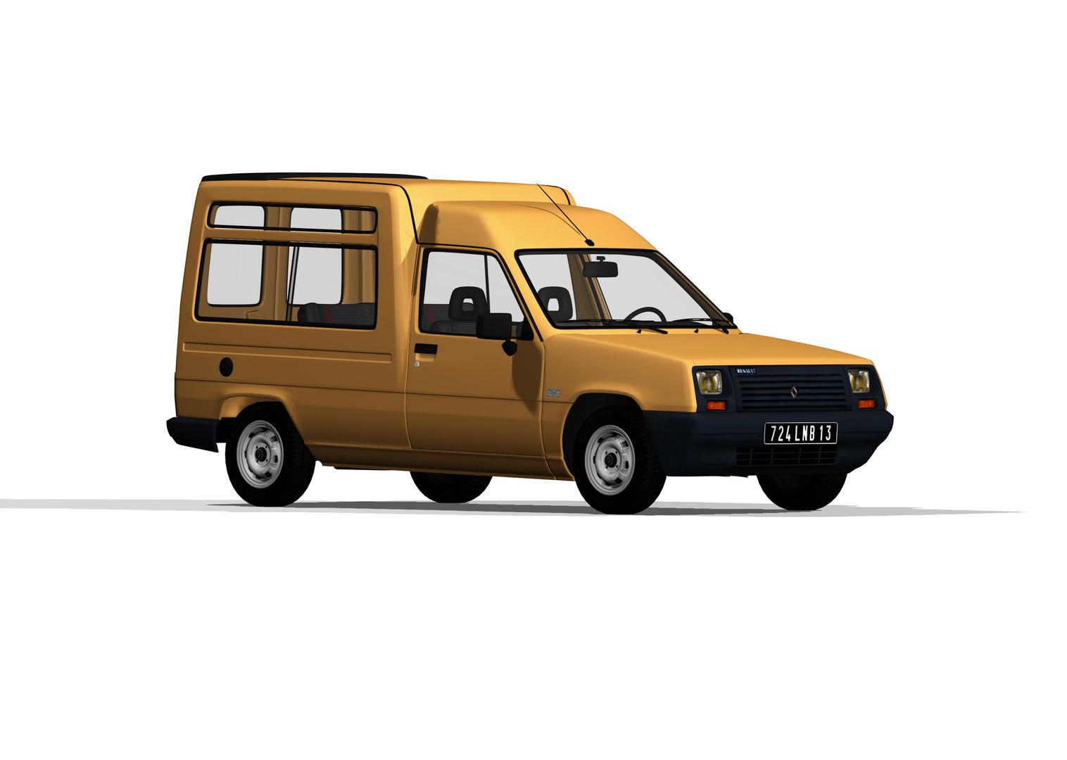 Renault Express 1985 3D - TurboSquid 2144810