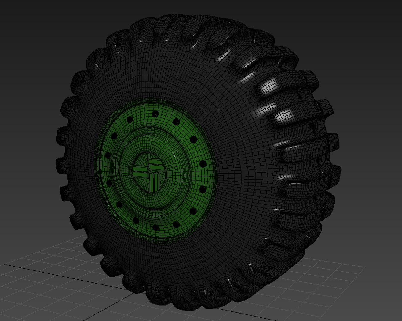 tank wheel 3d model