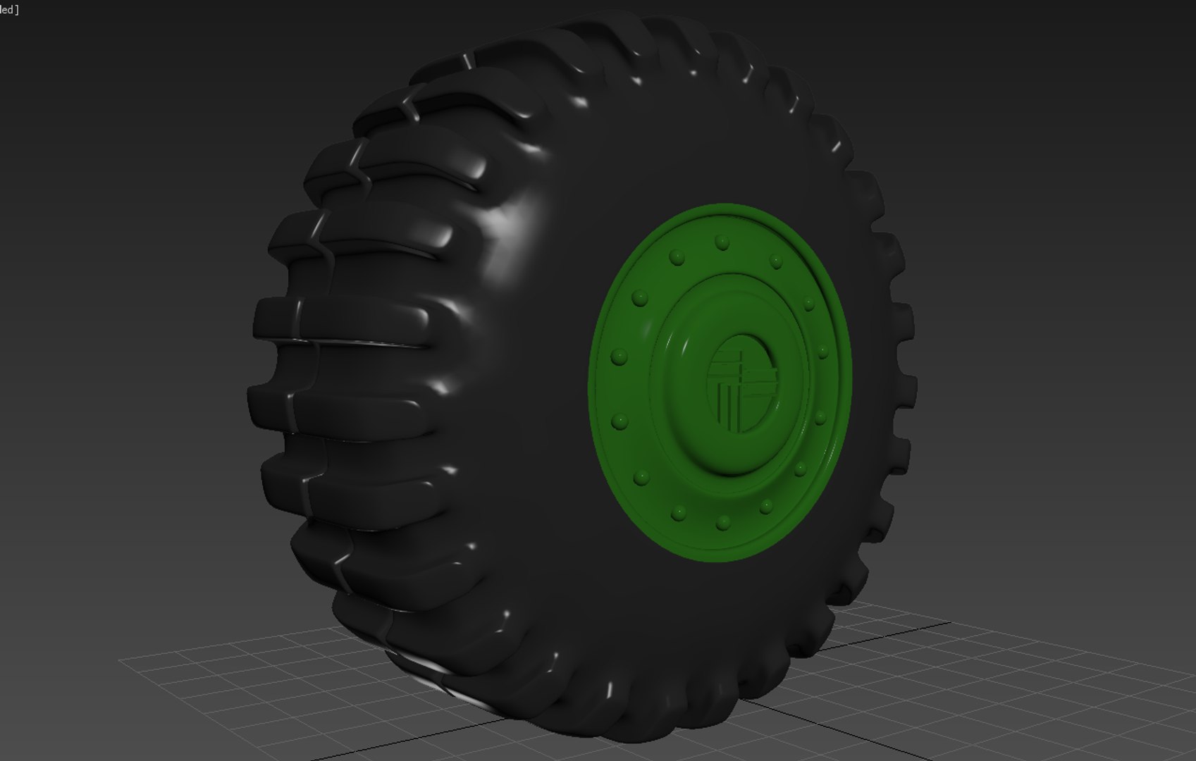 tank wheel 3d model