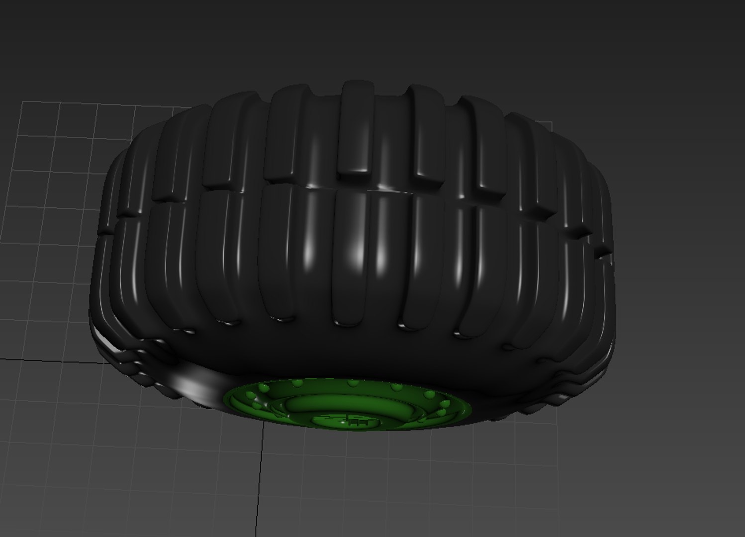 tank wheel 3d model