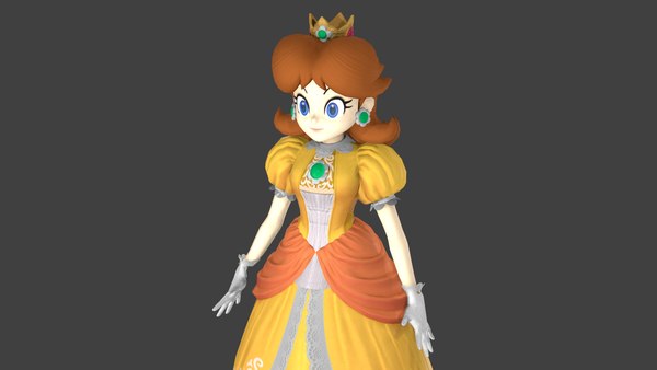 DAISY - PBR - RIGGED model - TurboSquid 1726139