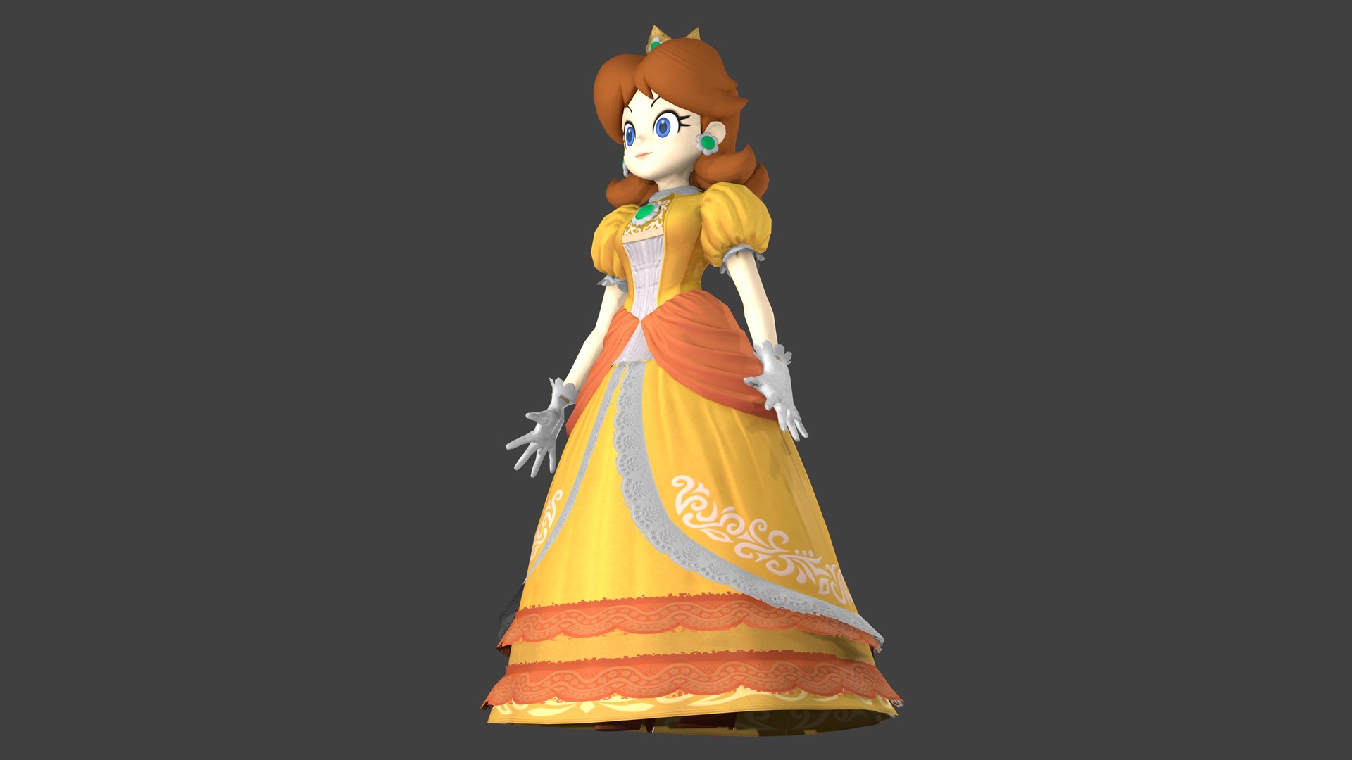 DAISY - PBR - RIGGED Model - TurboSquid 1726139