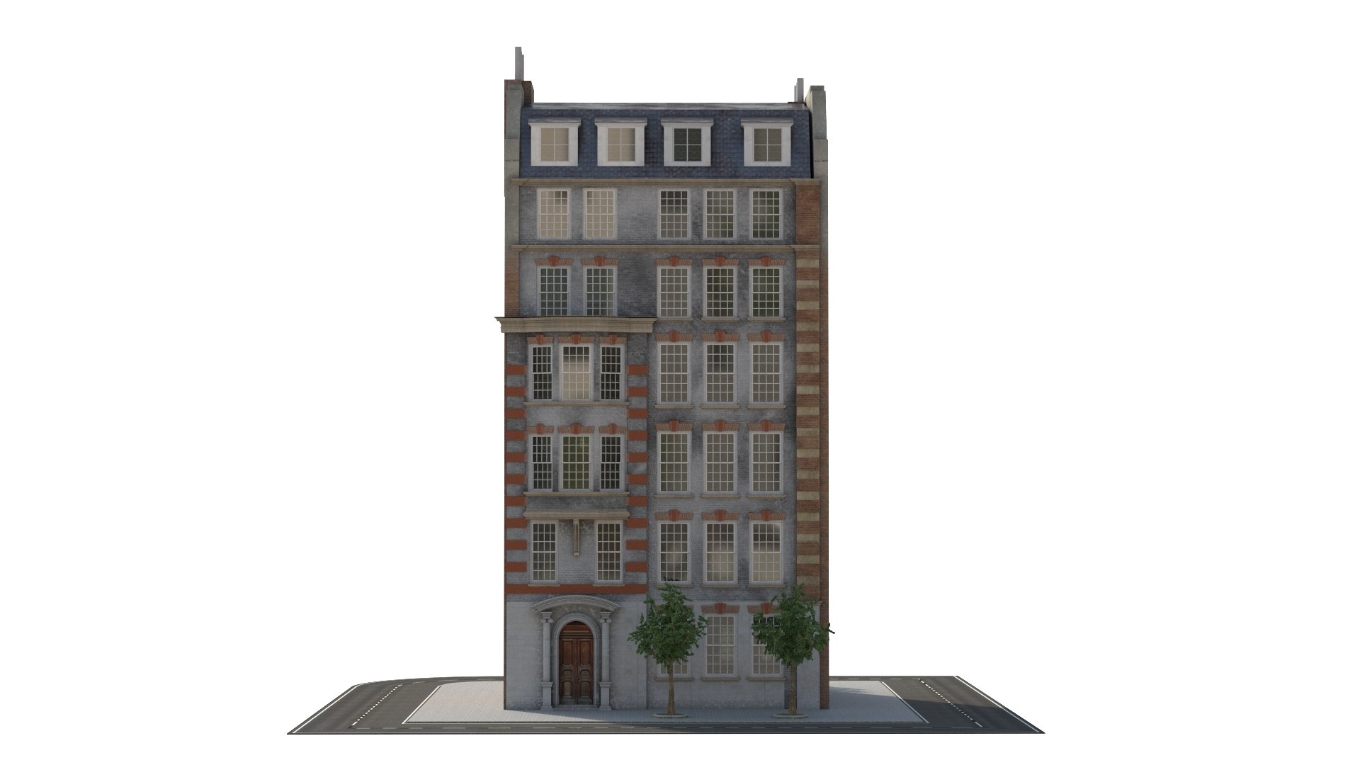 London Building Model - TurboSquid 1179291