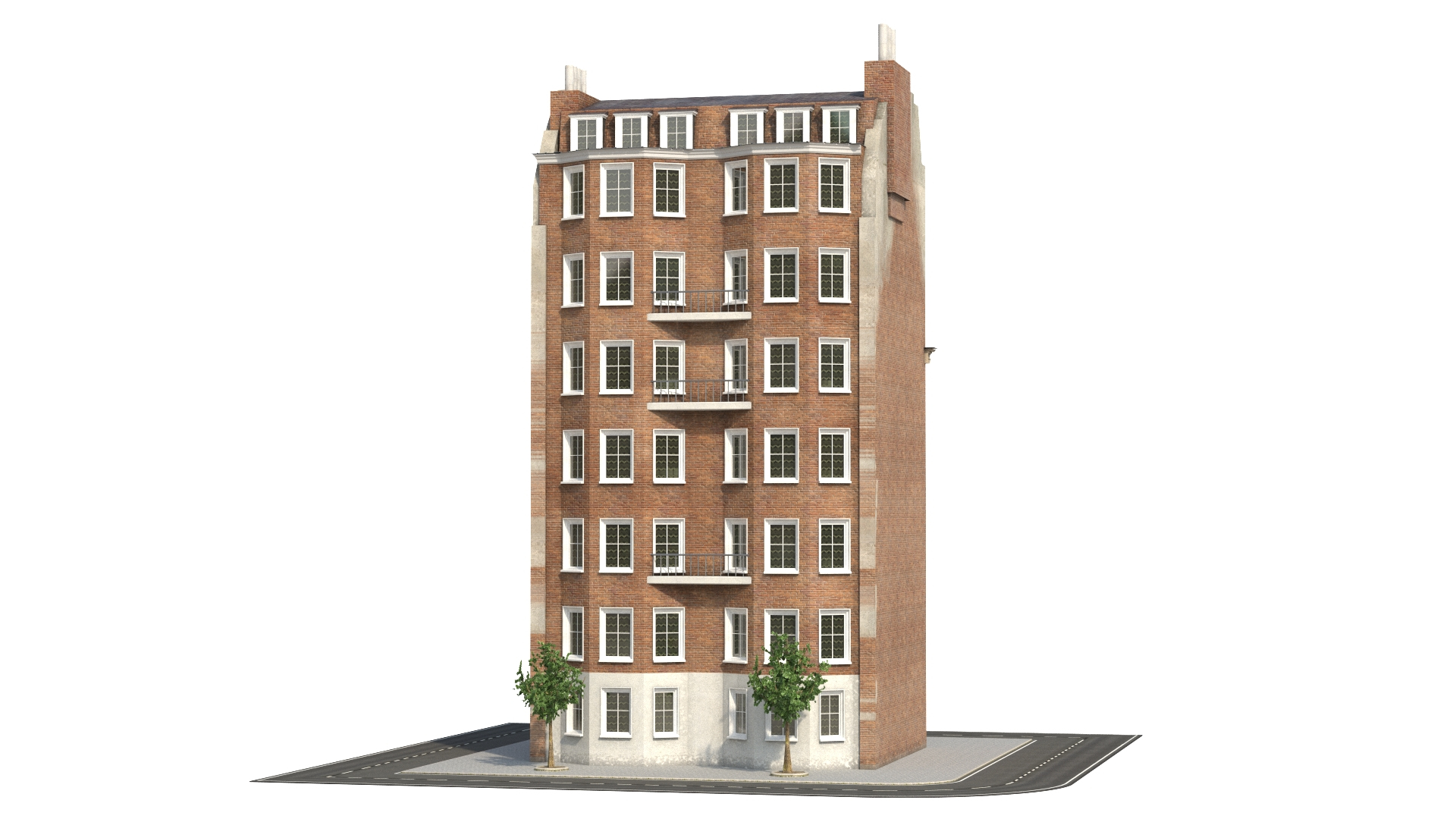 London Building Model - TurboSquid 1179291