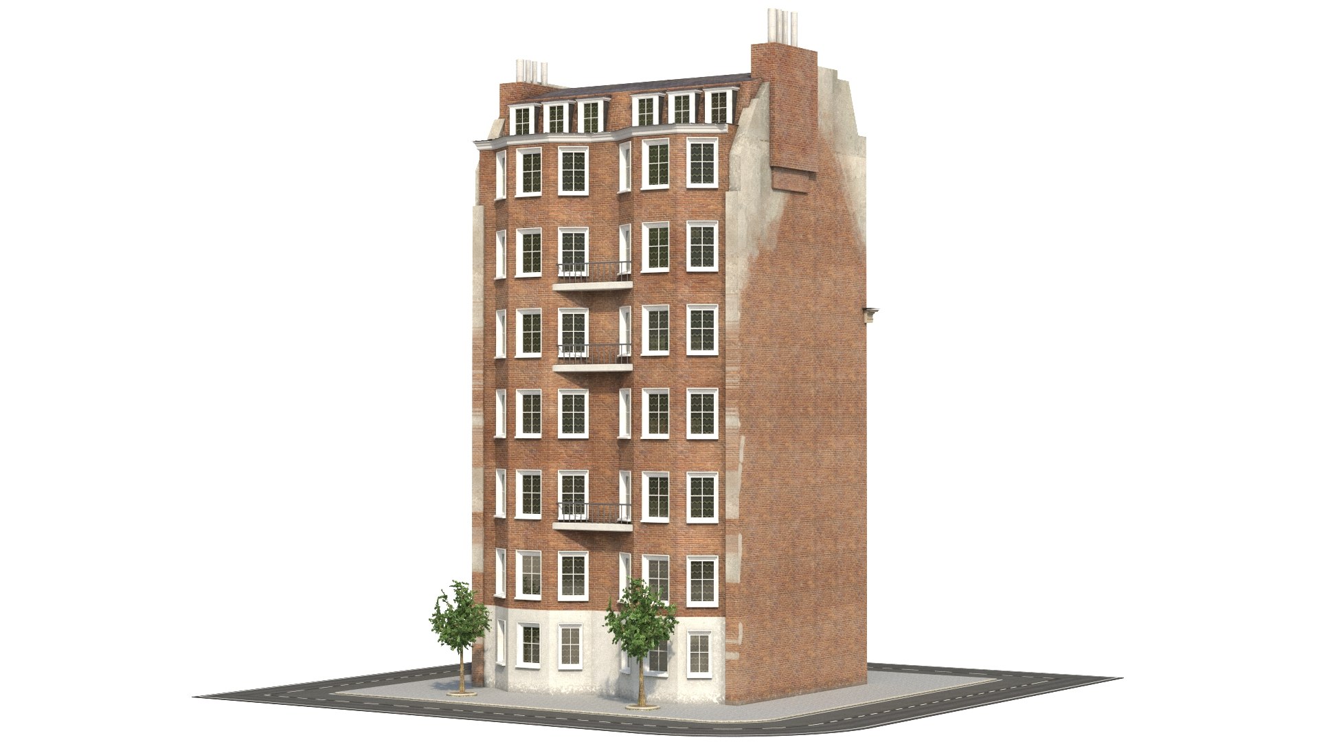 London Building Model - TurboSquid 1179291