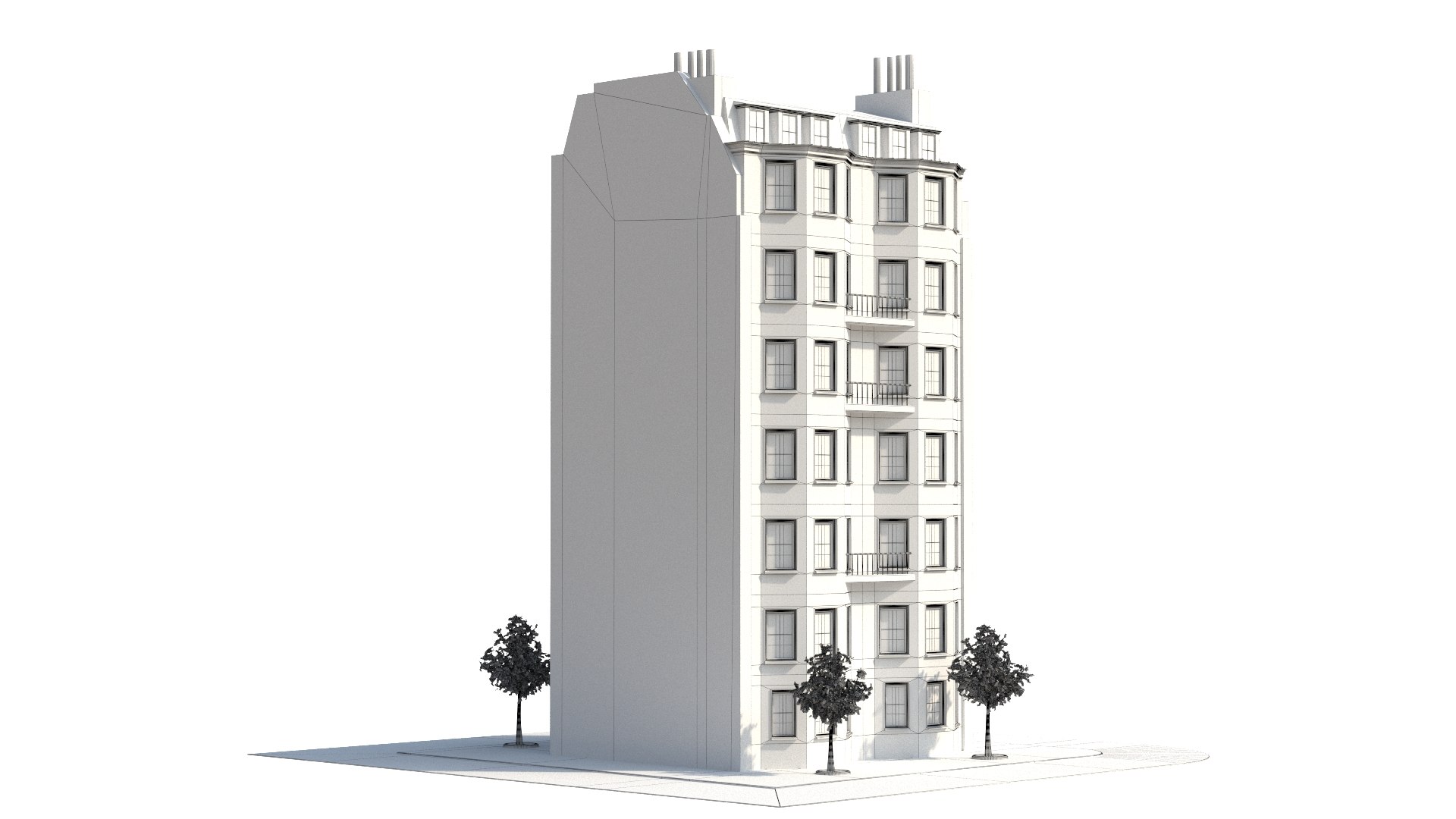 London Building Model - TurboSquid 1179291