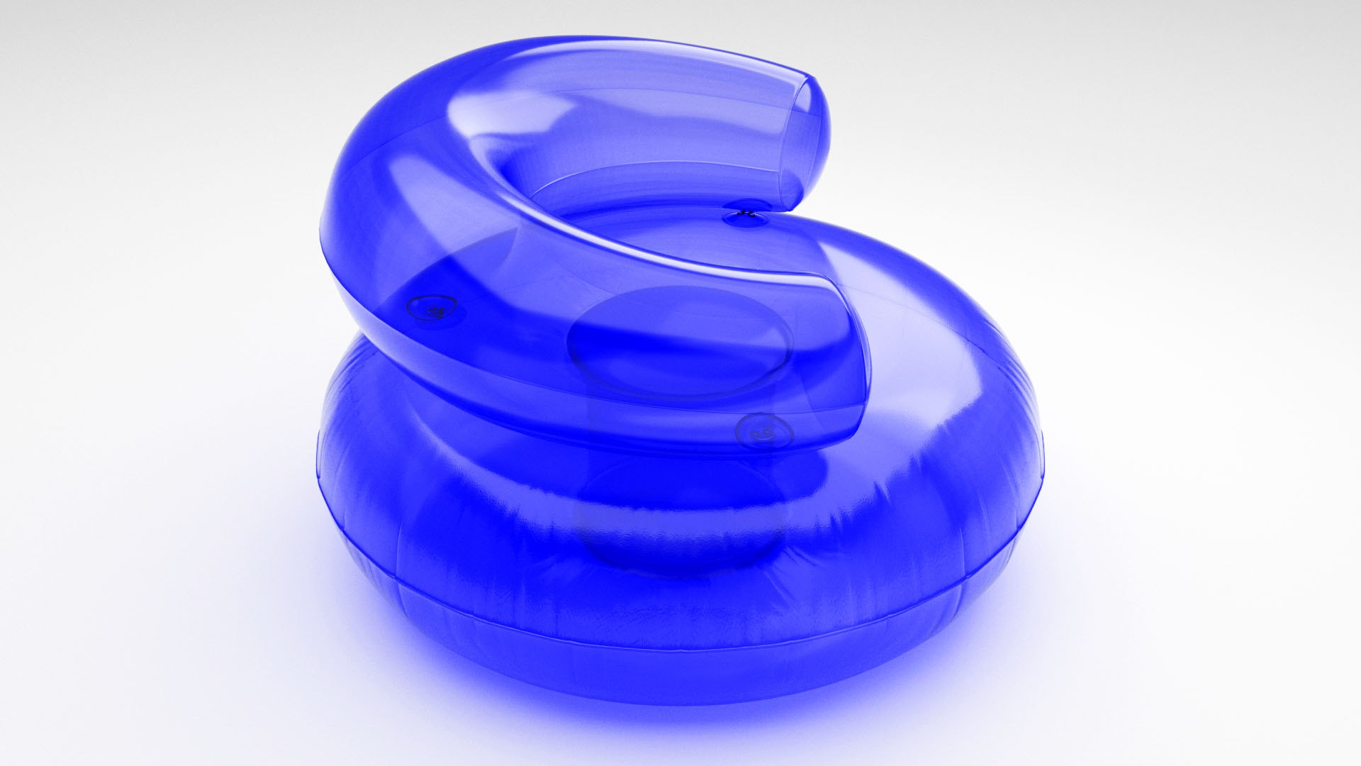 3D Round Single Seat Model - TurboSquid 2351032