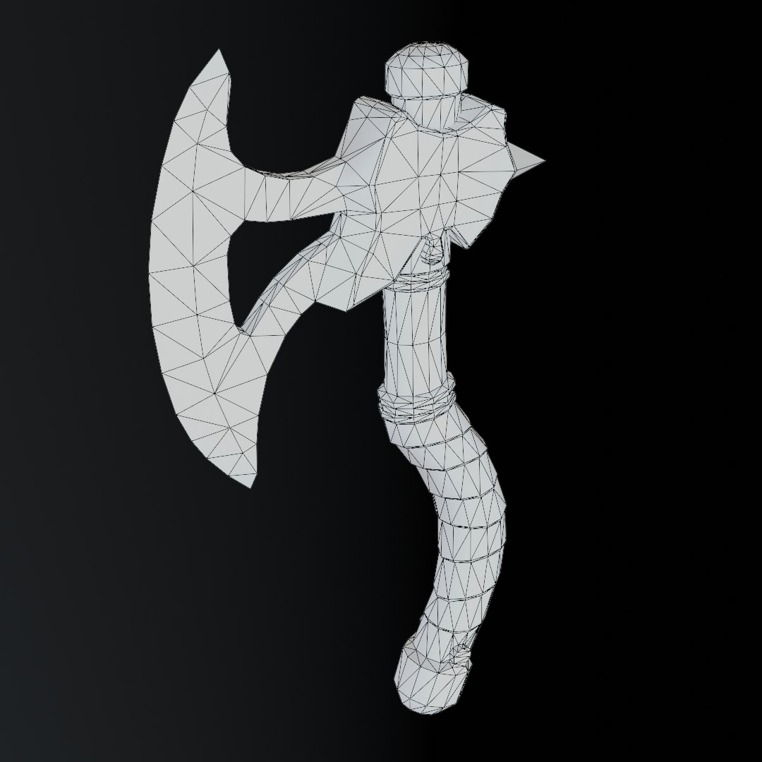 3D Infinity Ax Low-poly 3D Model - TurboSquid 2380361