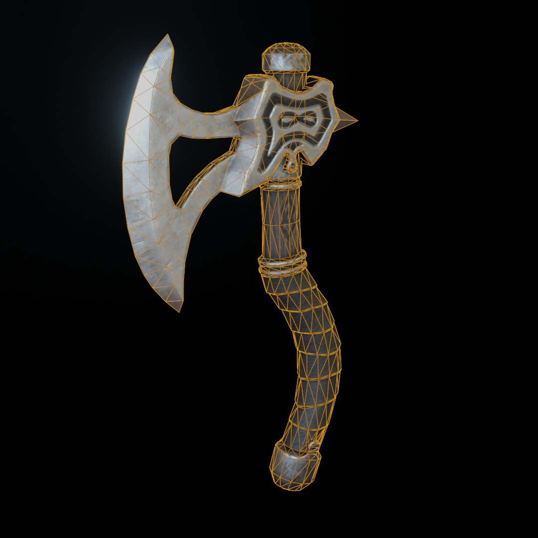 3D Infinity Ax Low-poly 3D Model - TurboSquid 2380361