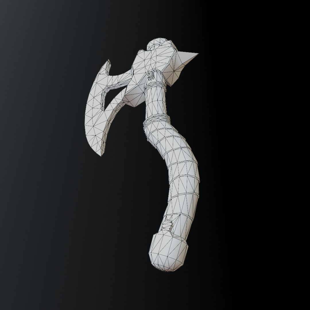 3D Infinity Ax Low-poly 3D Model - TurboSquid 2380361
