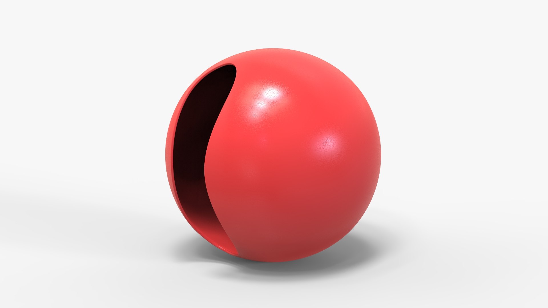 3D Red Clown Nose - TurboSquid 1583379
