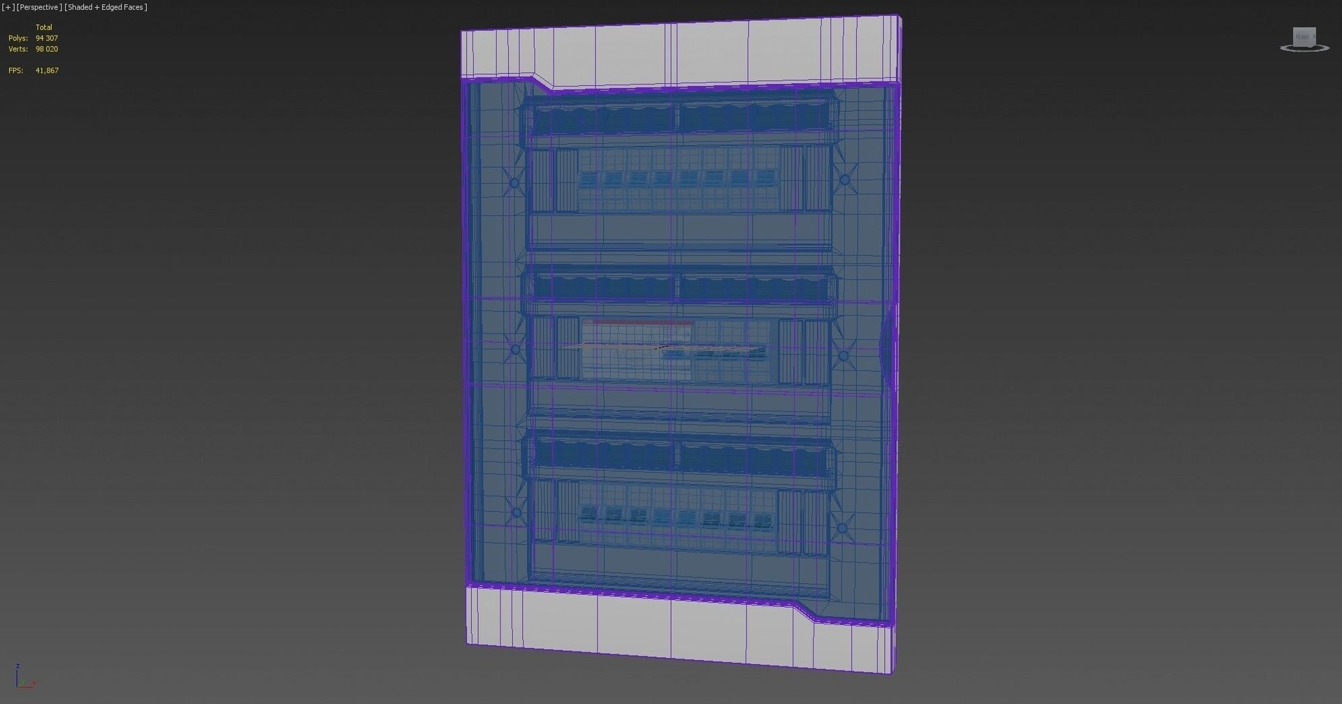 Electrical Fuse Box 3D - TurboSquid 1424269