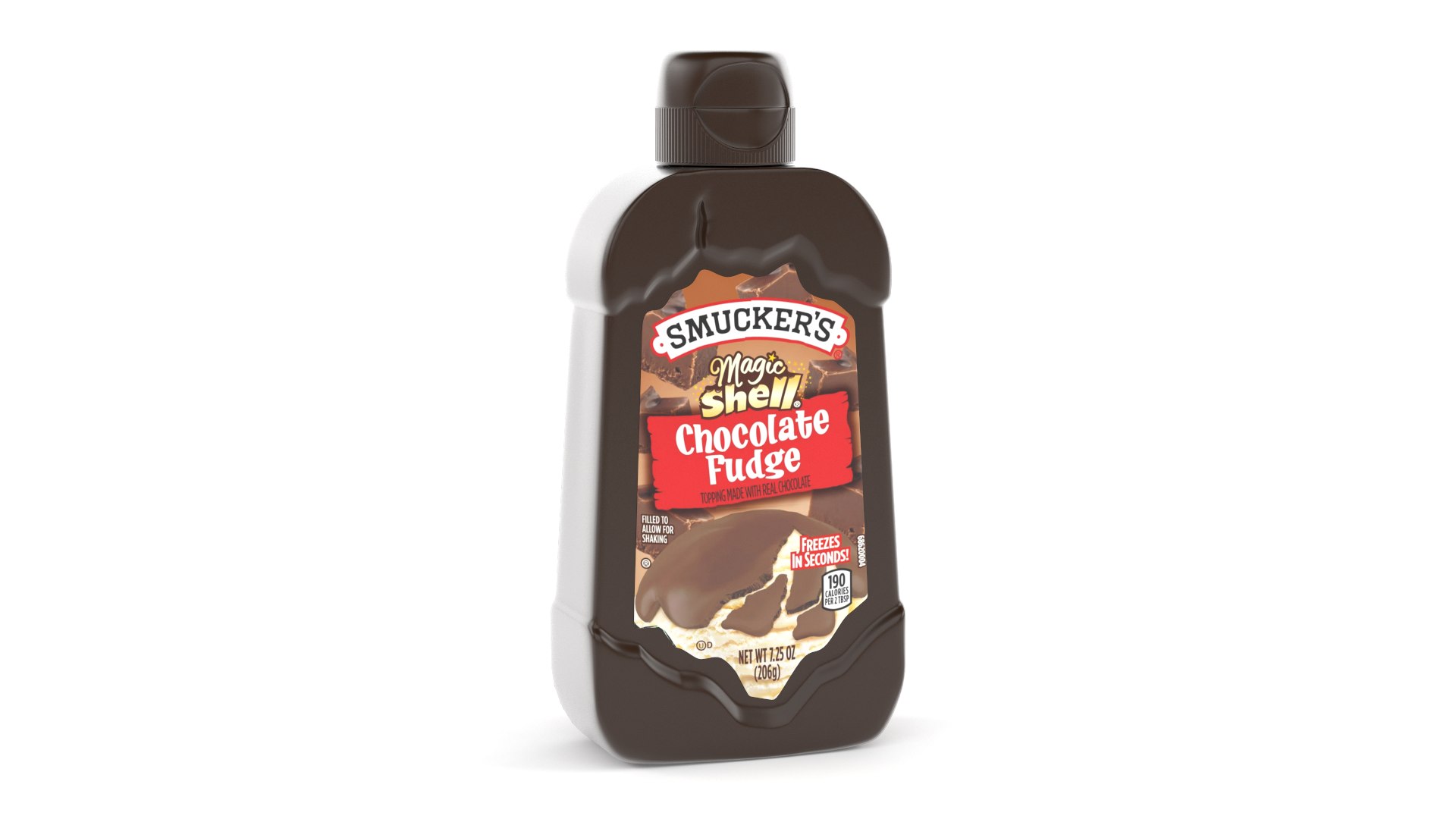 3D Magic Shell Chocolate Fudge - TurboSquid 1966681