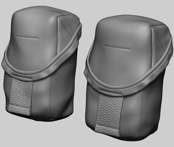3D medical pouch model - TurboSquid 1624775