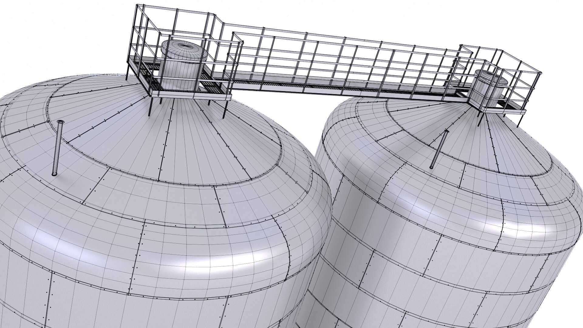 3D Silo - TurboSquid 1525692