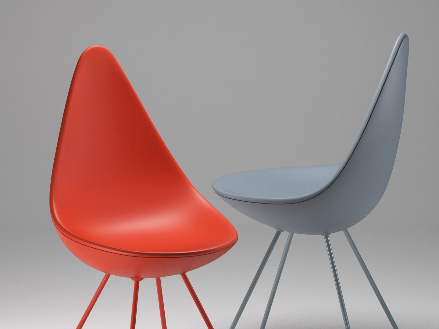 3D Model Drop Chair - TurboSquid 1173219