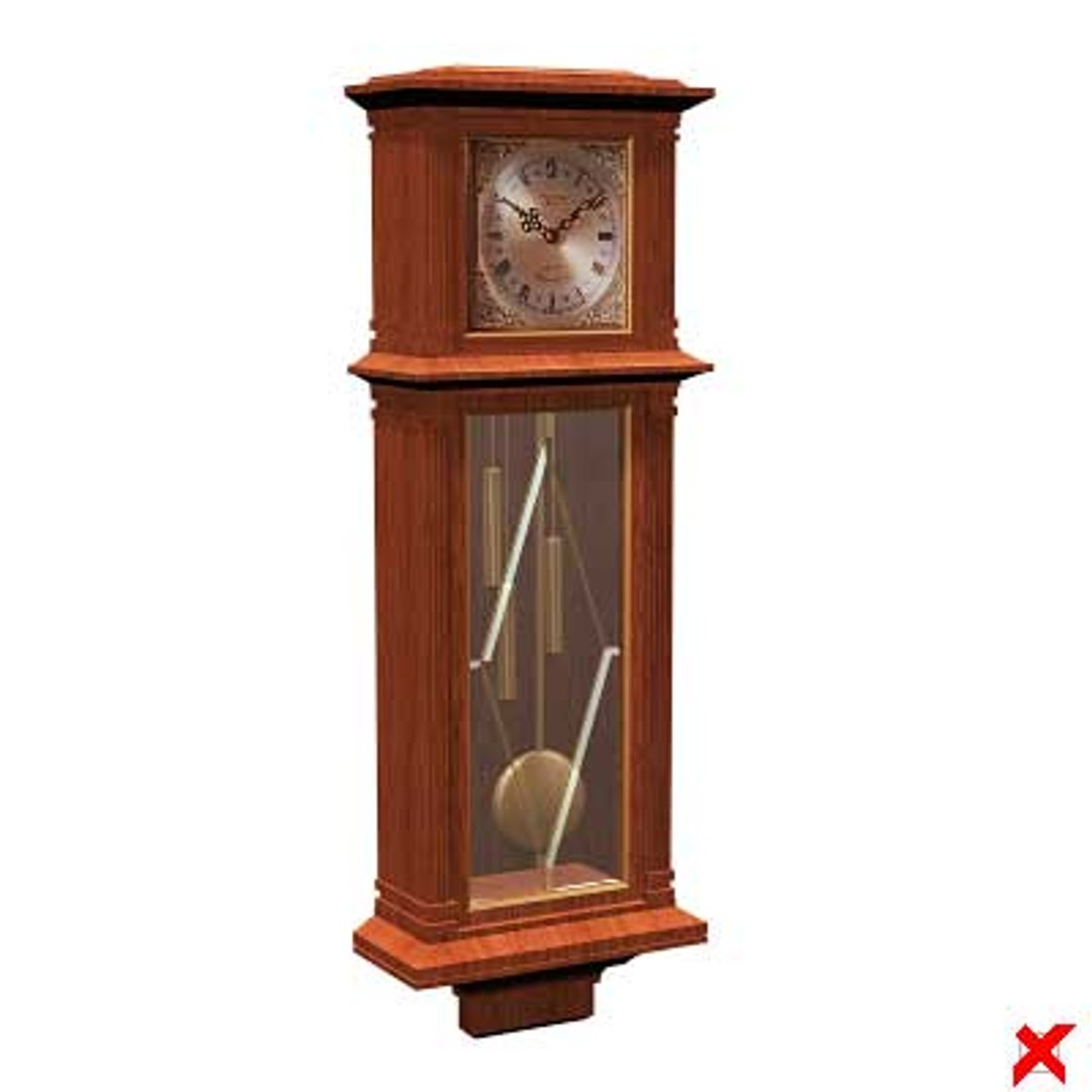 Wall Clock 3d Model