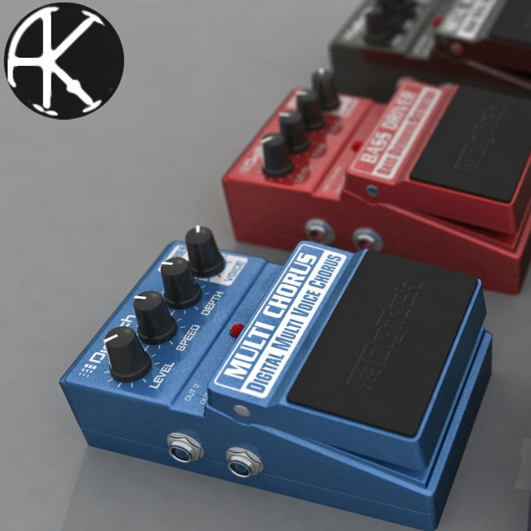Digitech Multi Chorus 3d Ma