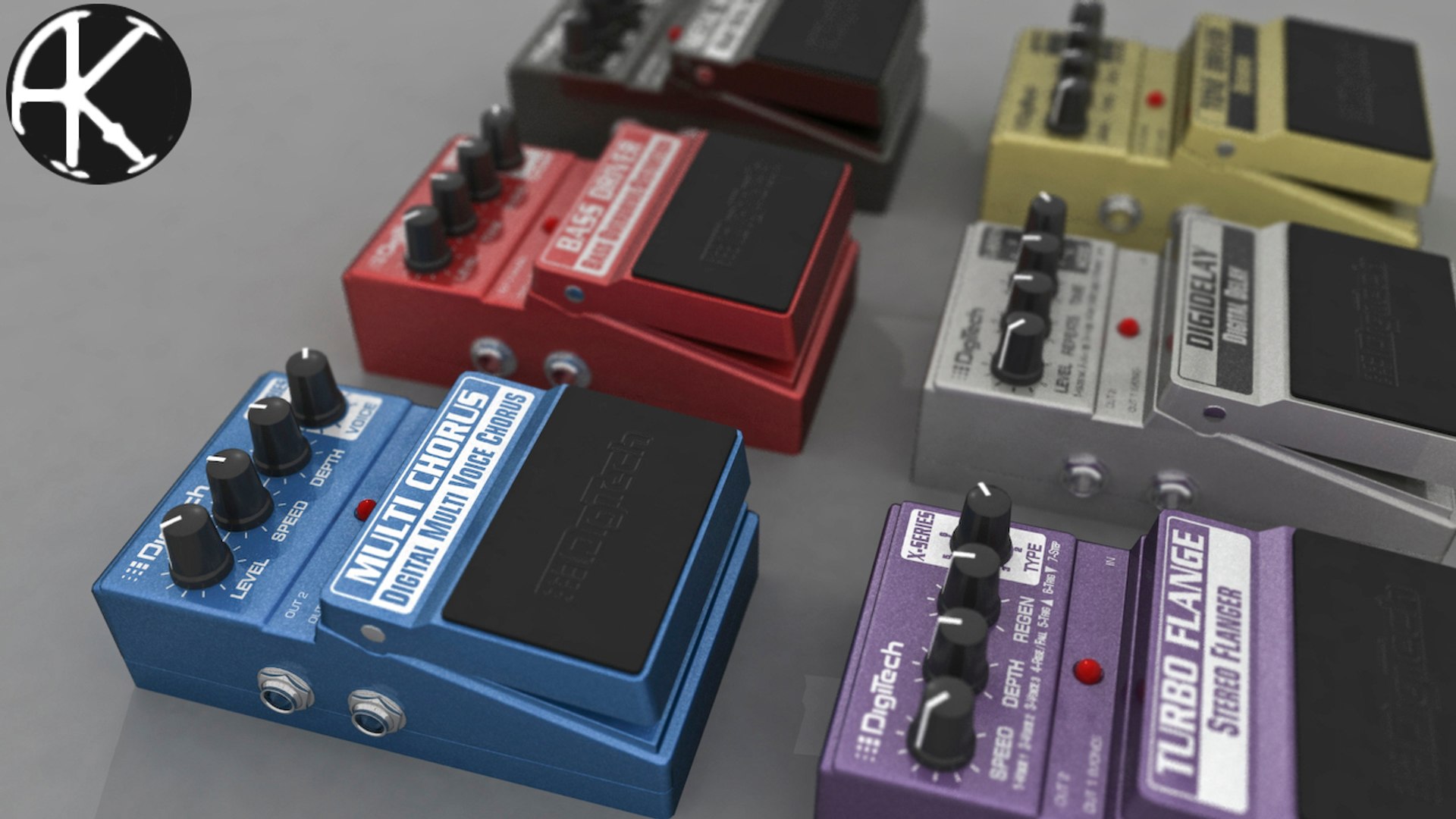 Digitech Multi Chorus 3d Ma