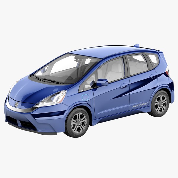 honda fit ev 2013 3d obj