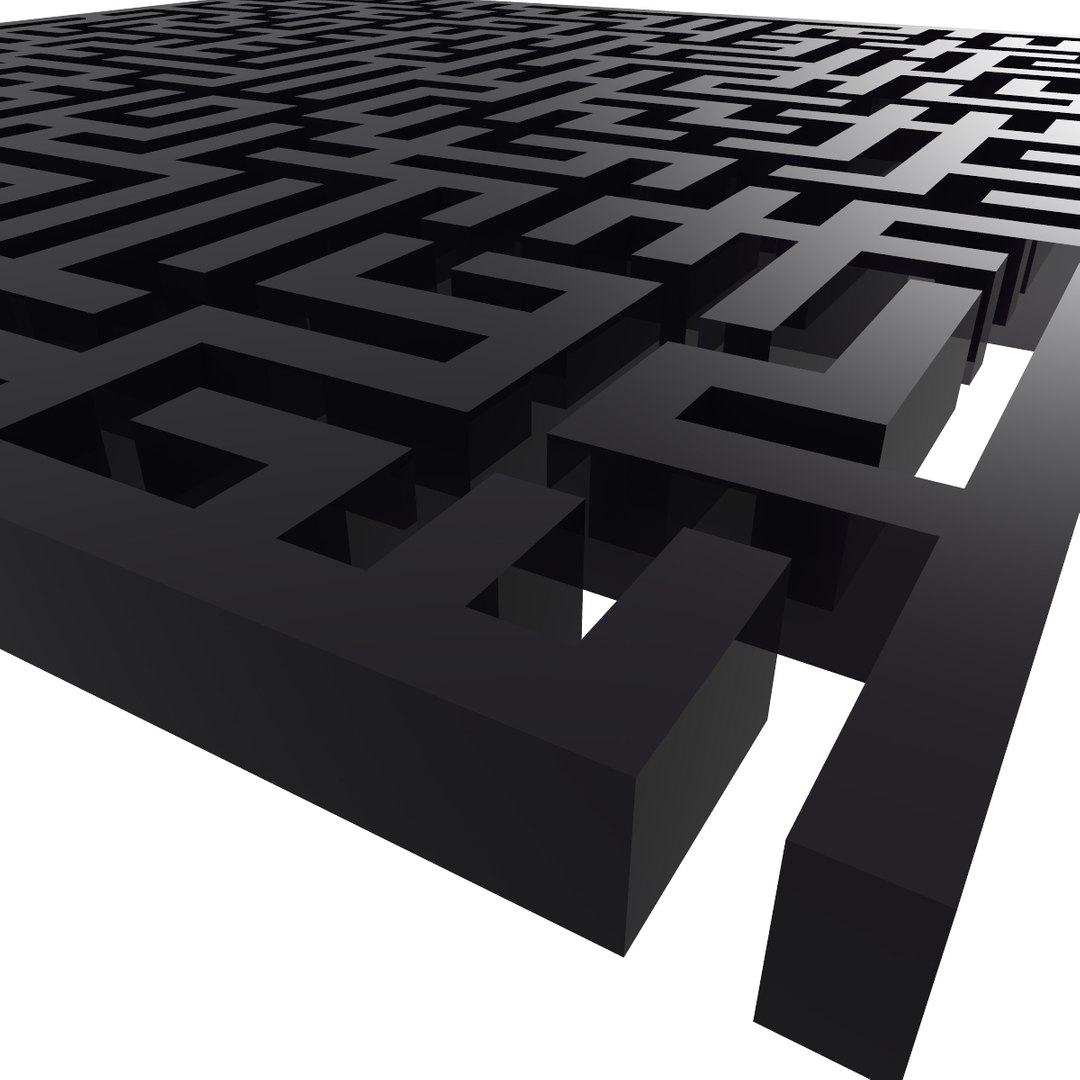 3ds Maze Labyrinth Geometry