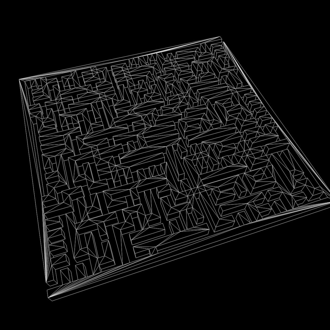 3ds Maze Labyrinth Geometry
