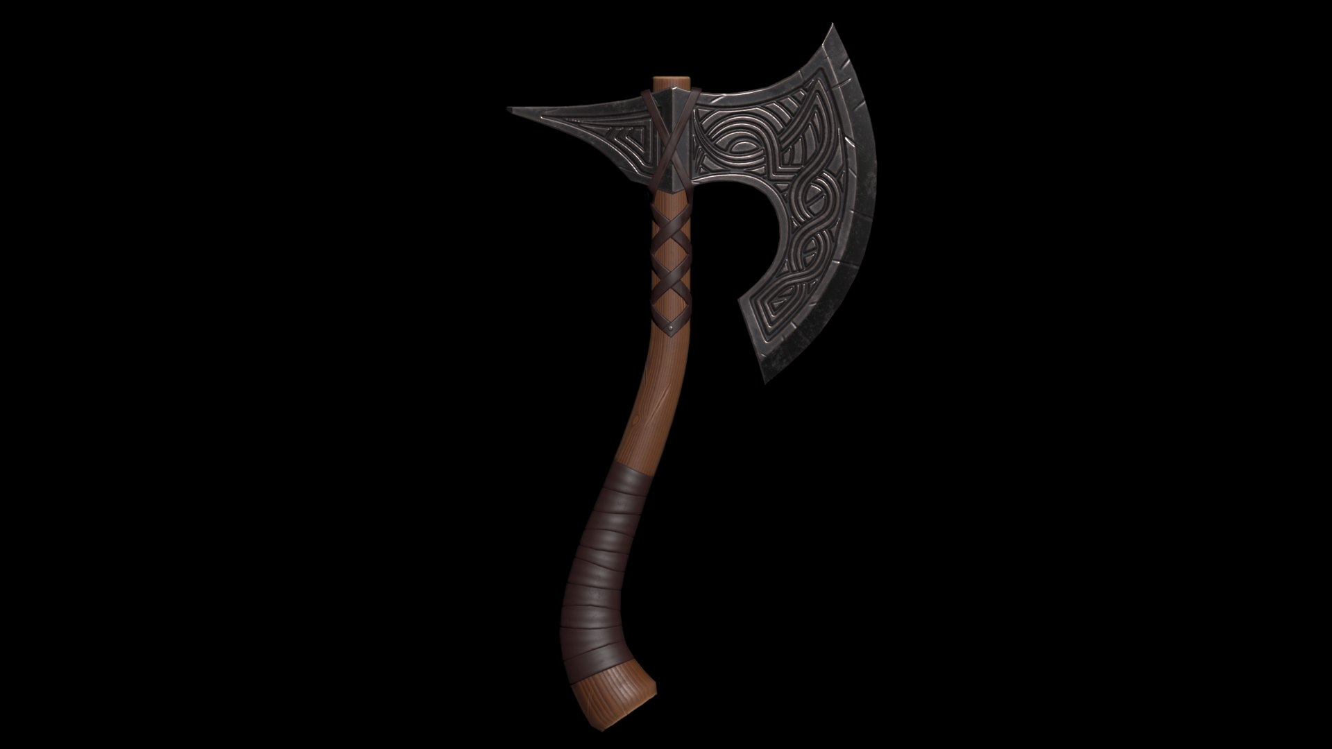 3D War Axe - TurboSquid 1957391