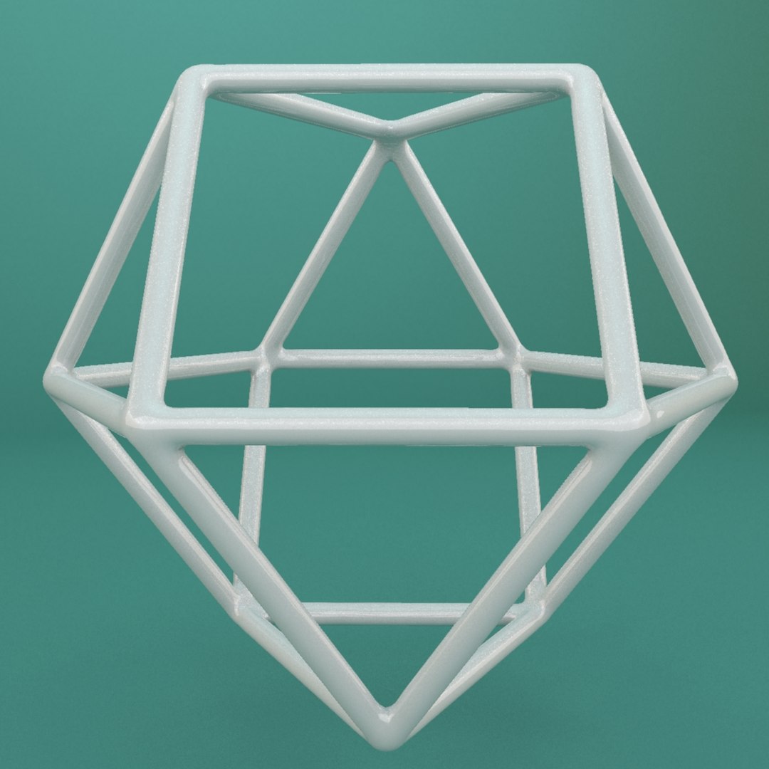 3d Model Geometric Shape