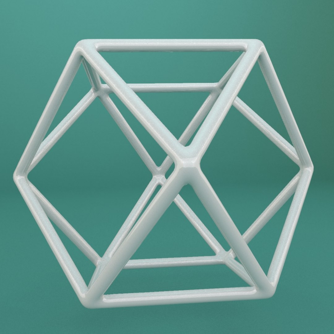 3d Model Geometric Shape