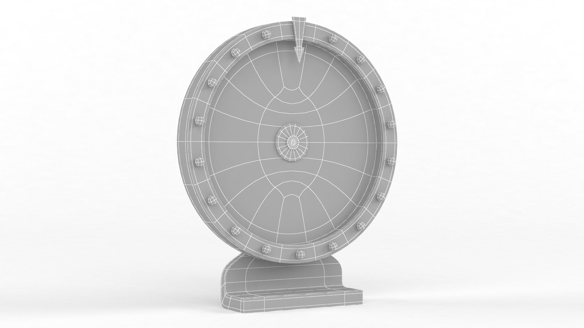 3D Wheel Of Fortune Model - TurboSquid 1967092