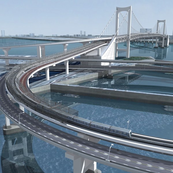 RainbowBridge大区版3D模型 - TurboSquid 626230