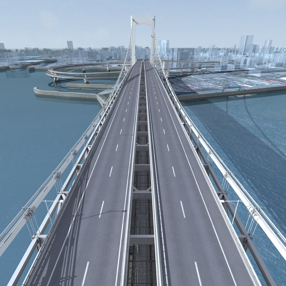 RainbowBridge大区版3D模型 - TurboSquid 626230