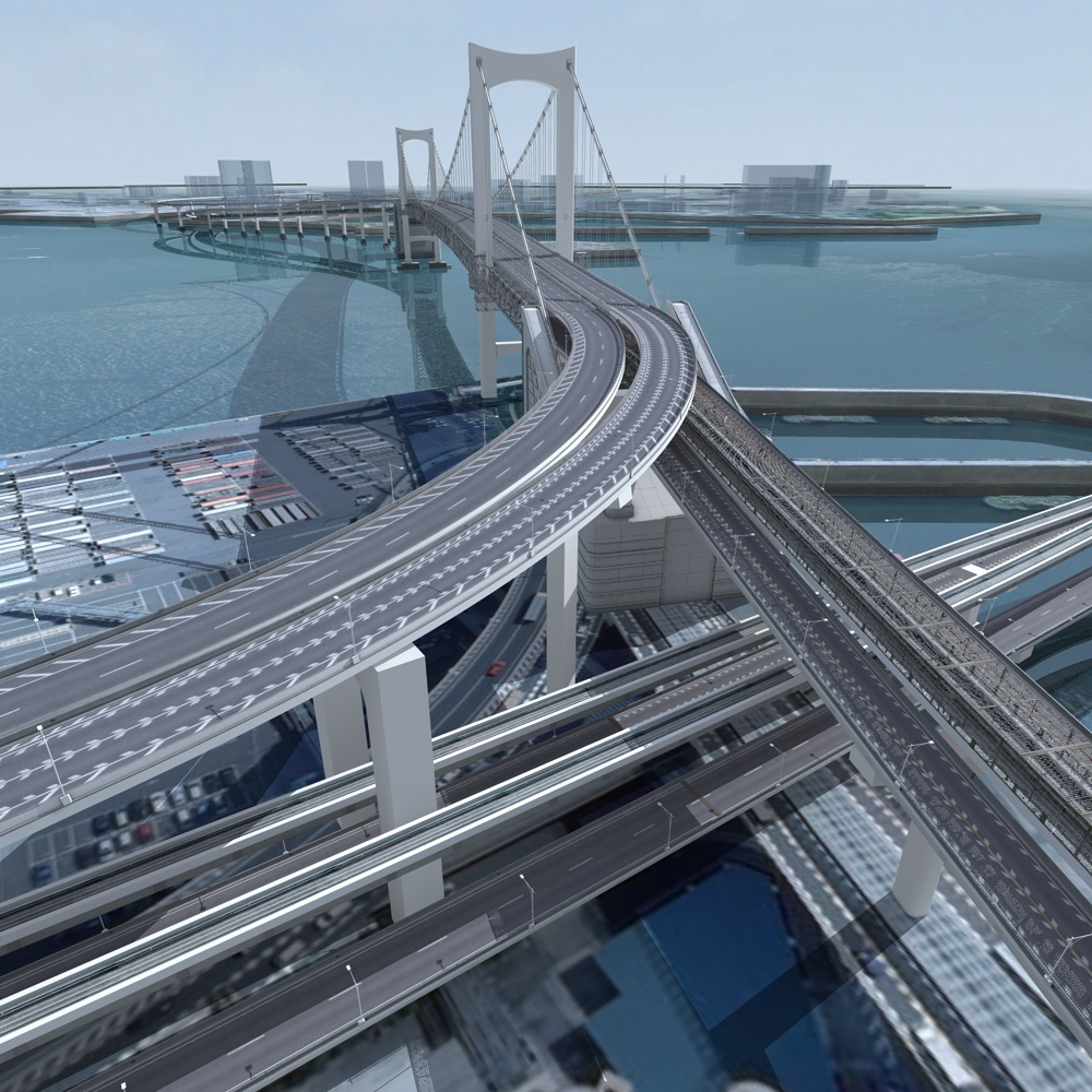 RainbowBridge大区版3D模型 - TurboSquid 626230