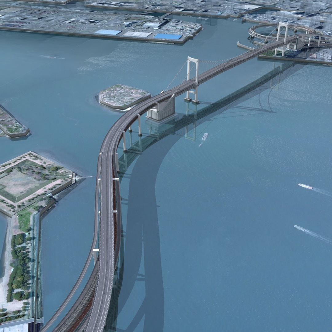 RainbowBridge大区版3D模型 - TurboSquid 626230