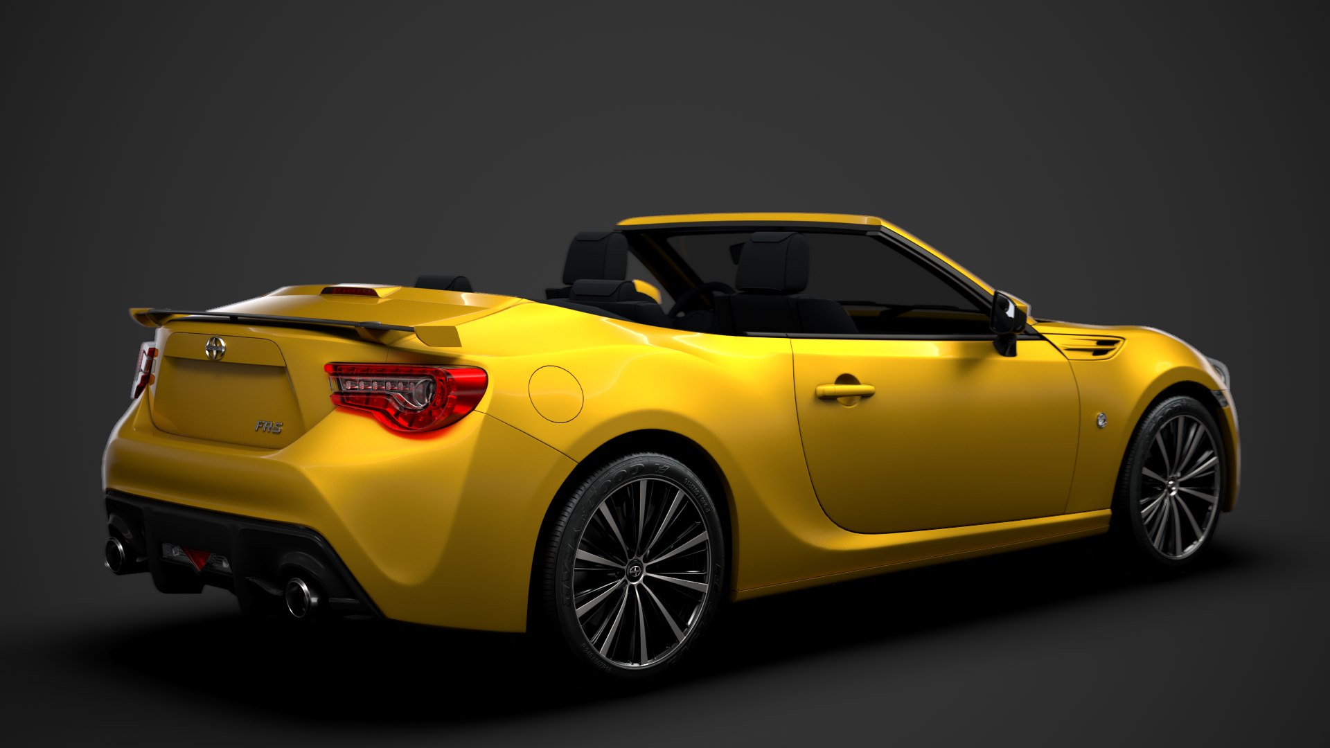 3D model scion fr-s cabrio 2020 - TurboSquid 1522363