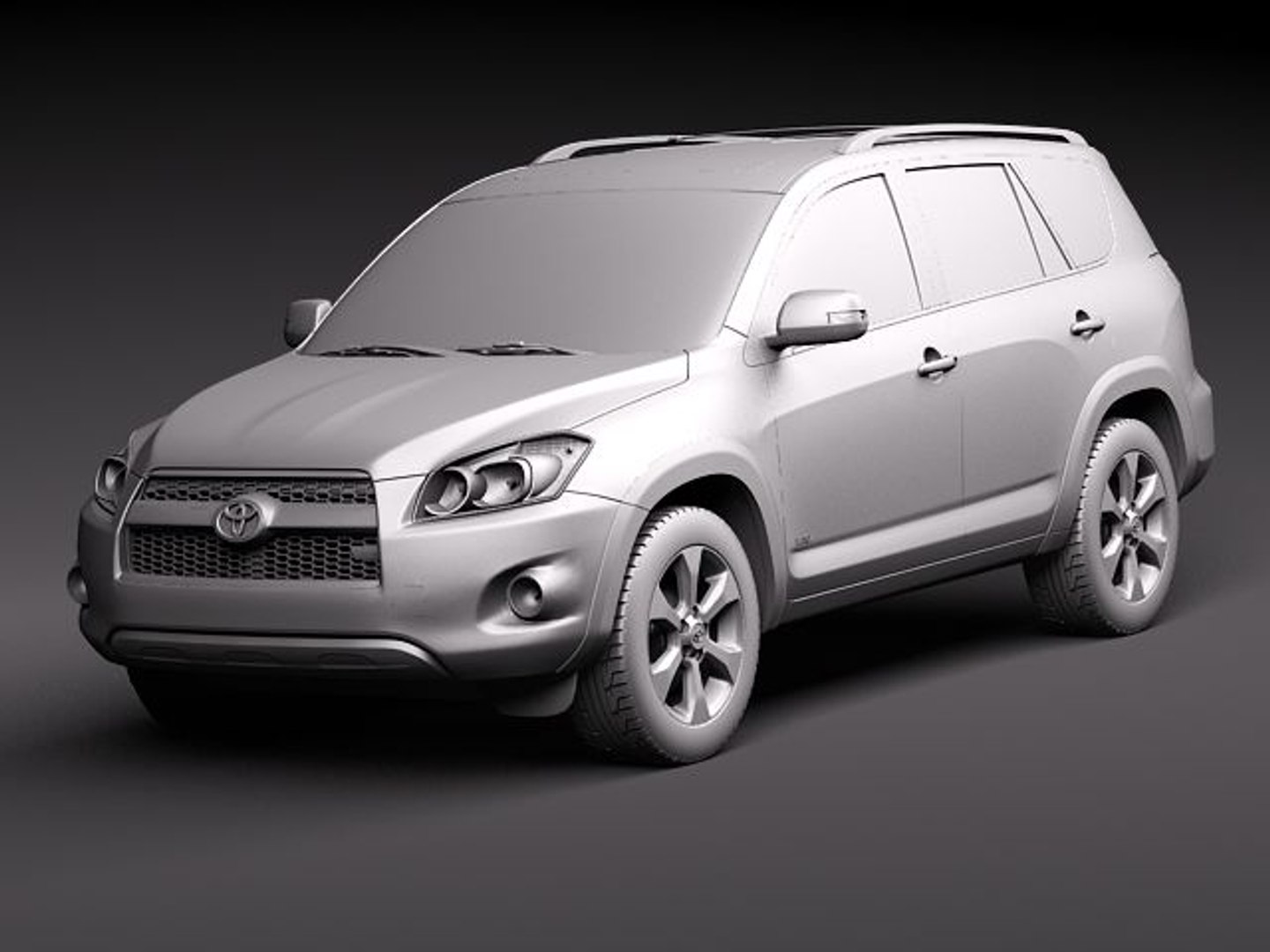 toyota rav4 rav 4 3d model