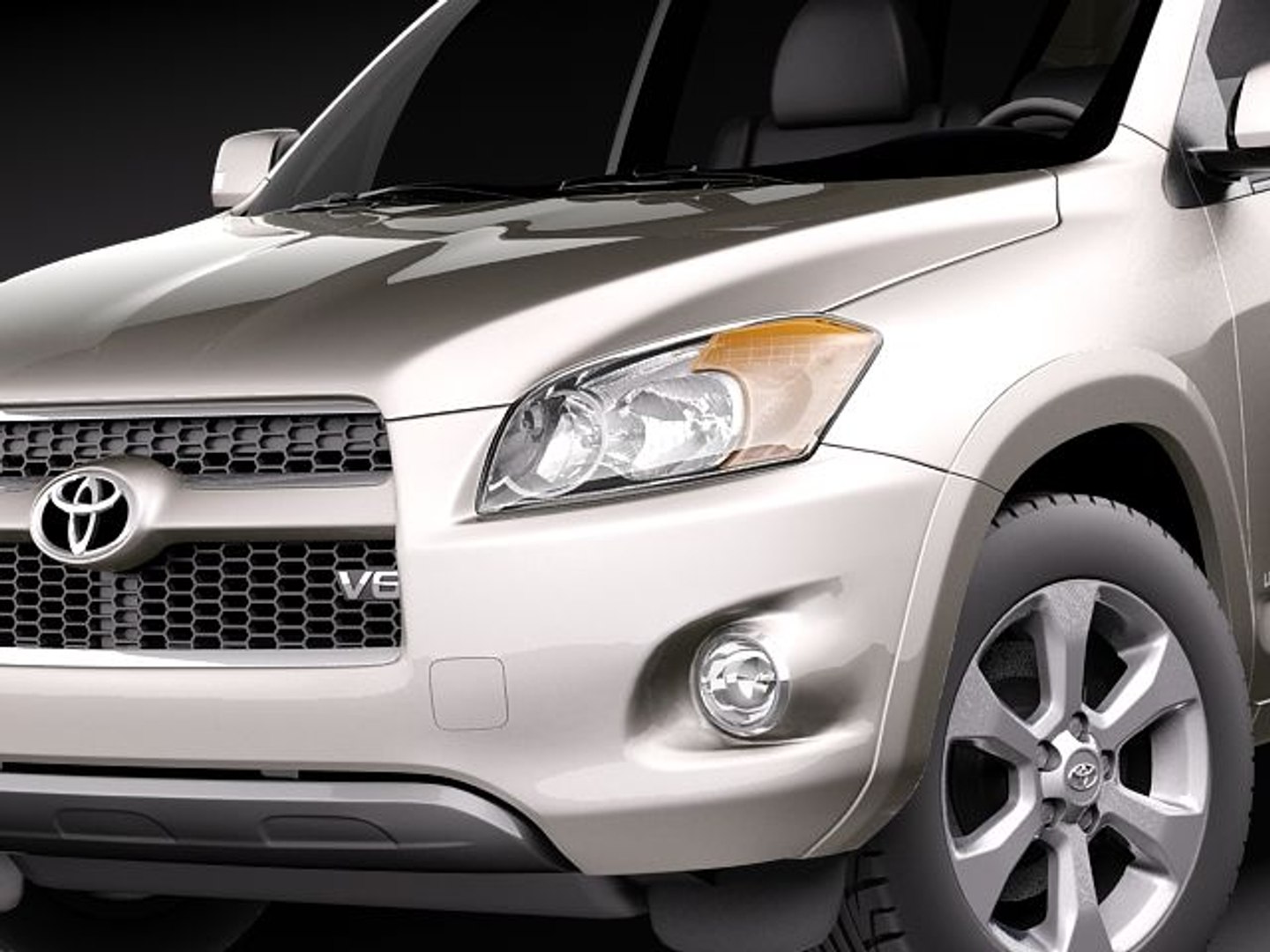 toyota rav4 rav 4 3d model