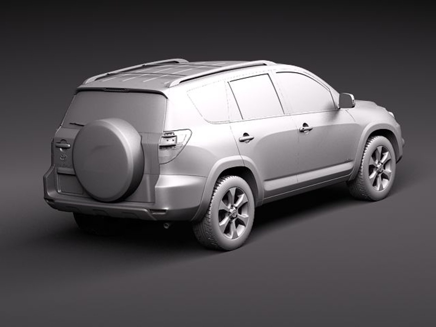 toyota rav4 rav 4 3d model