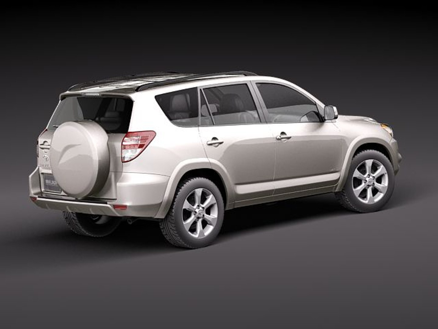 toyota rav4 rav 4 3d model