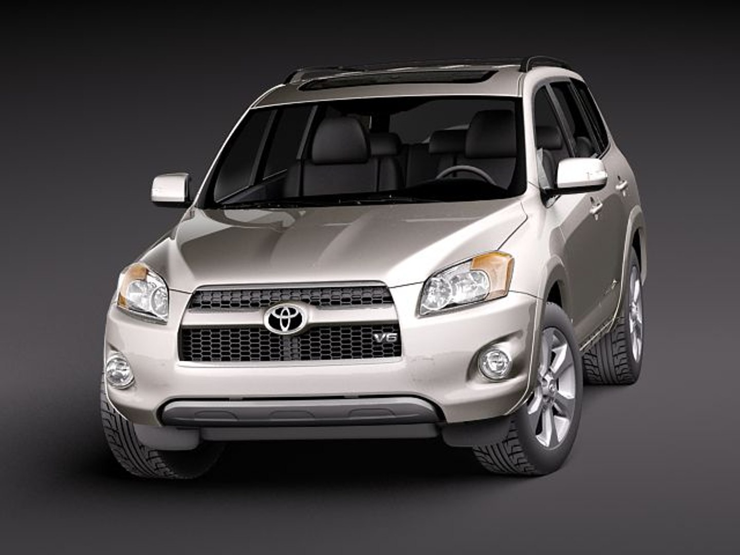 toyota rav4 rav 4 3d model